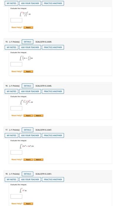 Solved My Notes Ask Your Teacher Practice Another Need Help
