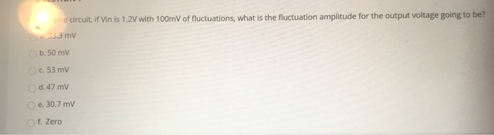 Solved In the circuit below, what is the input-output | Chegg.com