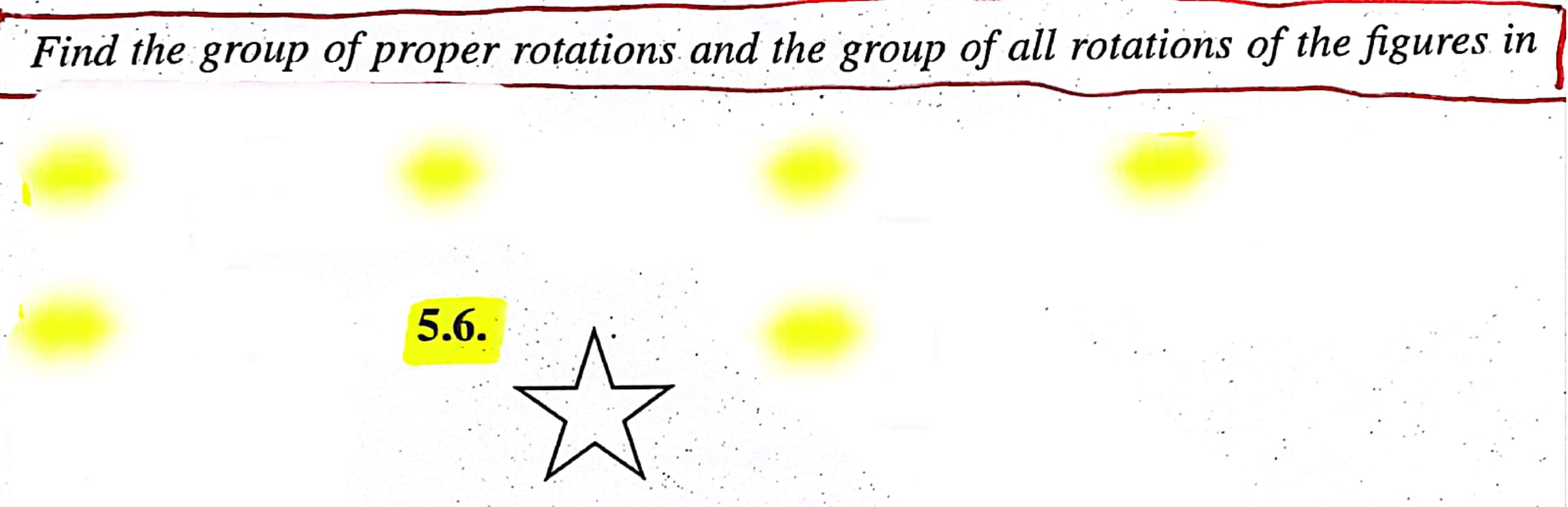 Solved Find the group of proper rotations and the group of | Chegg.com
