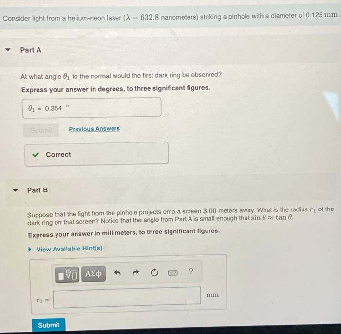 Solved Understanding Circular-Aperture Diffraction Learning | Chegg.com