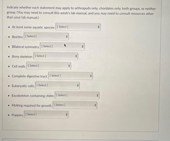 Solved Indicate whether each statement may apply to | Chegg.com