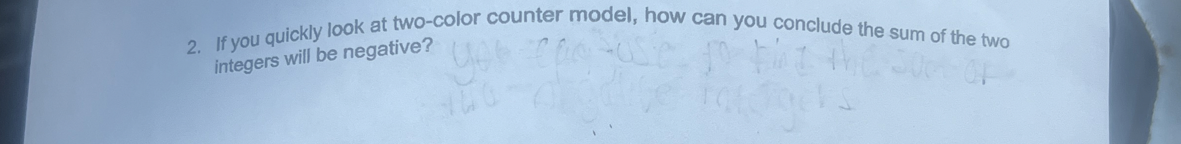 If you quickly look at two-color counter model, how | Chegg.com