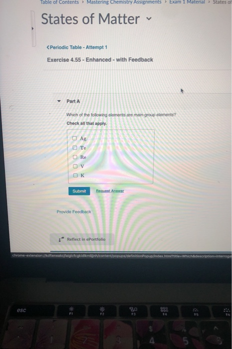 Solved Table of Contents > Mastering Chemistry Assignments > | Chegg.com