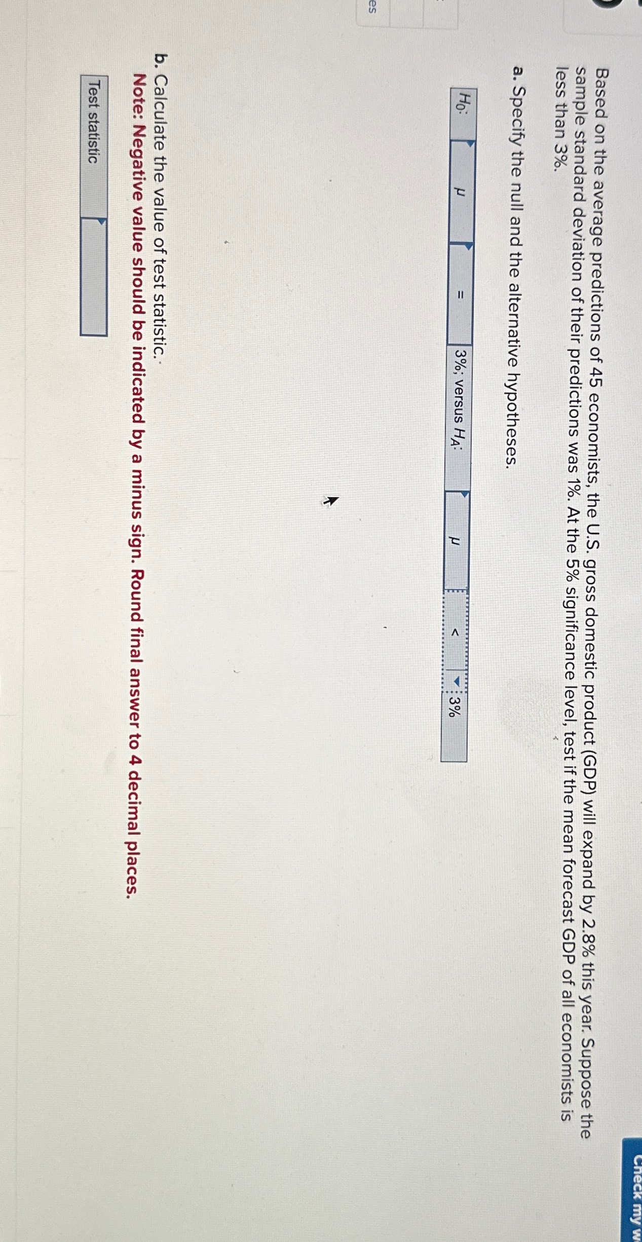 Solved Based on the average predictions of 45 ﻿economists, | Chegg.com