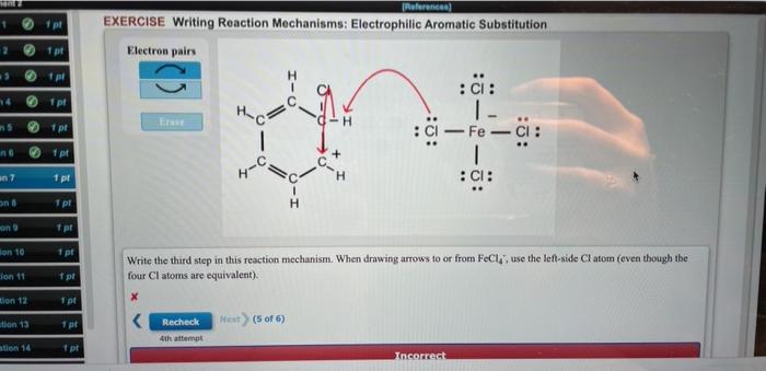 Solved References) 1 pl EXERCISE Writing Reaction | Chegg.com