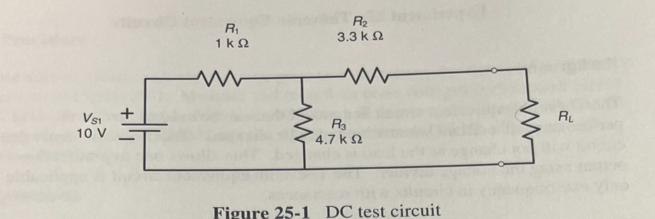 Predict the Thévenin equivalent circuit for the | Chegg.com