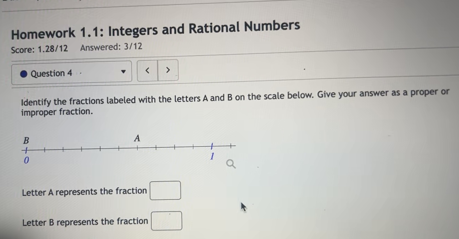 Solved Homework 1.1: Integers and Rational NumbersIdentify | Chegg.com
