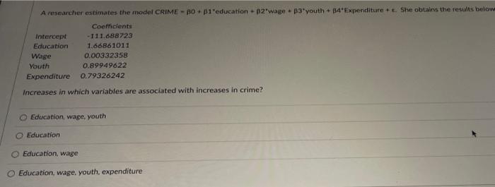 Solved Increases in which variables are associated with | Chegg.com