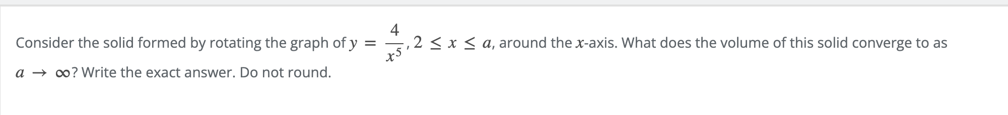 Solved Consider the solid formed by rotating the graph of | Chegg.com
