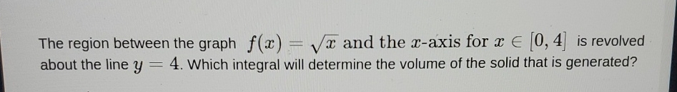 Solved The region between the graph f(x)=x2 ﻿and the x-axis | Chegg.com