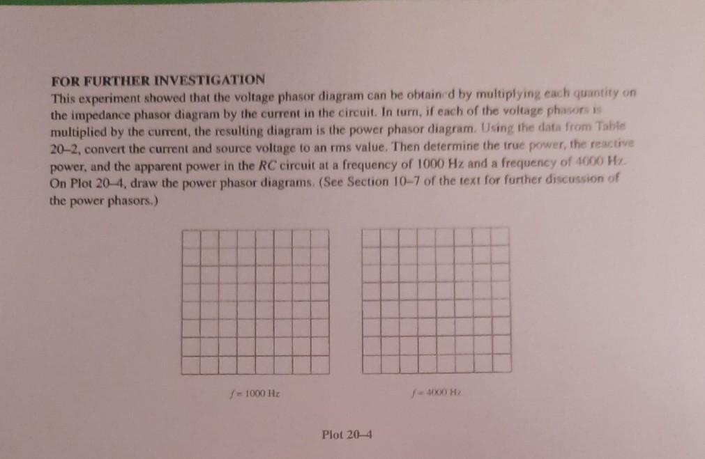 Solved 20 Series RC Circuits Name Date Class READING Text, | Chegg.com