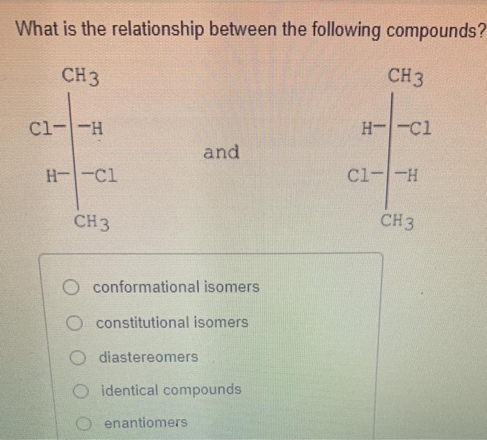 Solved What is the relationship between the following | Chegg.com