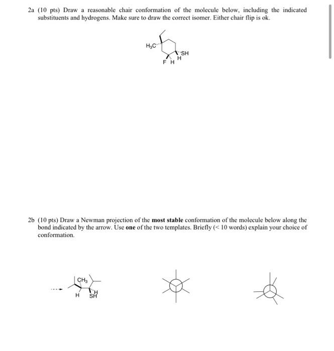 Solved la (5 pts) Rank the acids below from strongest (1) to | Chegg.com