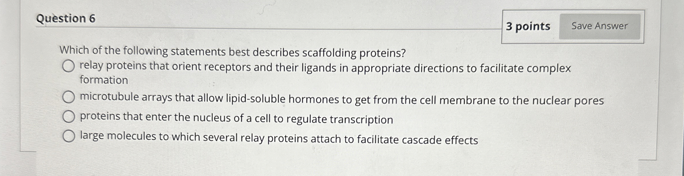 Solved Question 63 ﻿pointsWhich of the following statements | Chegg.com
