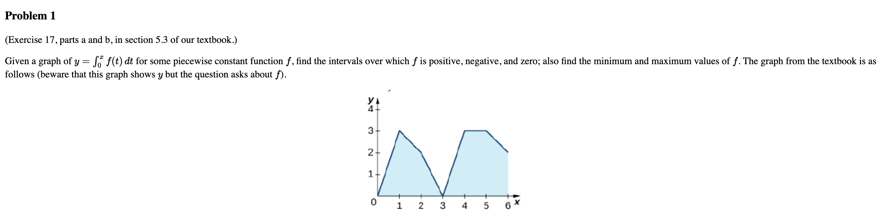 Solved Problem 1(Exercise 17, ﻿parts a and b, ﻿in section | Chegg.com