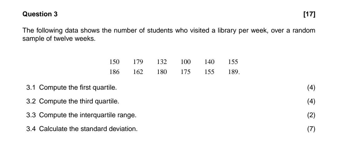 Solved The following data shows the number of students who | Chegg.com