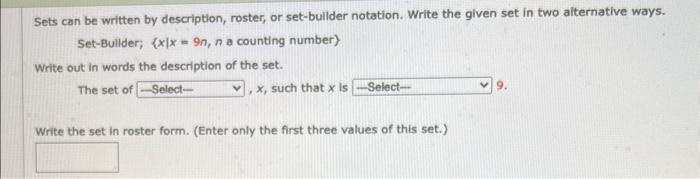 Solved Specify the set by roster. \{Distinct letters in the | Chegg.com