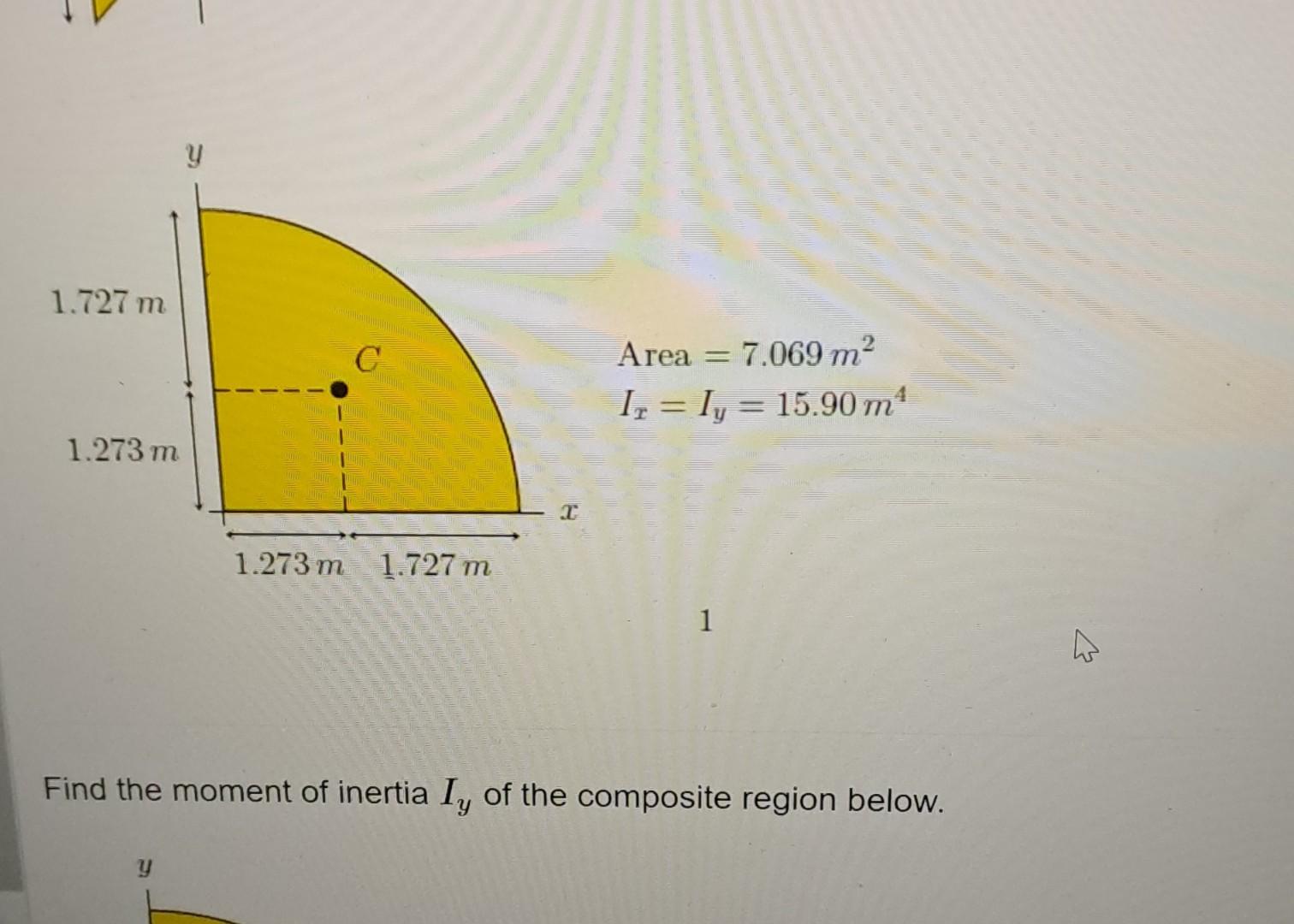 Solved The moments of inertia of the square, right-angled | Chegg.com