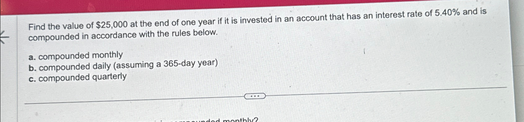Solved compounded in accordance with the rules below.a. | Chegg.com