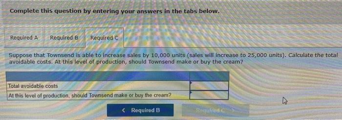 Solved Problem 13-25A (Static) Effects of the level of | Chegg.com