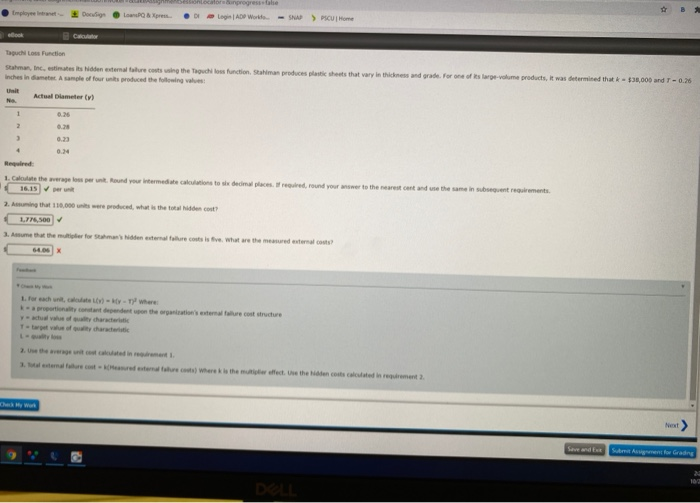 Solved Every time that I work #3, i get $323, it is not | Chegg.com