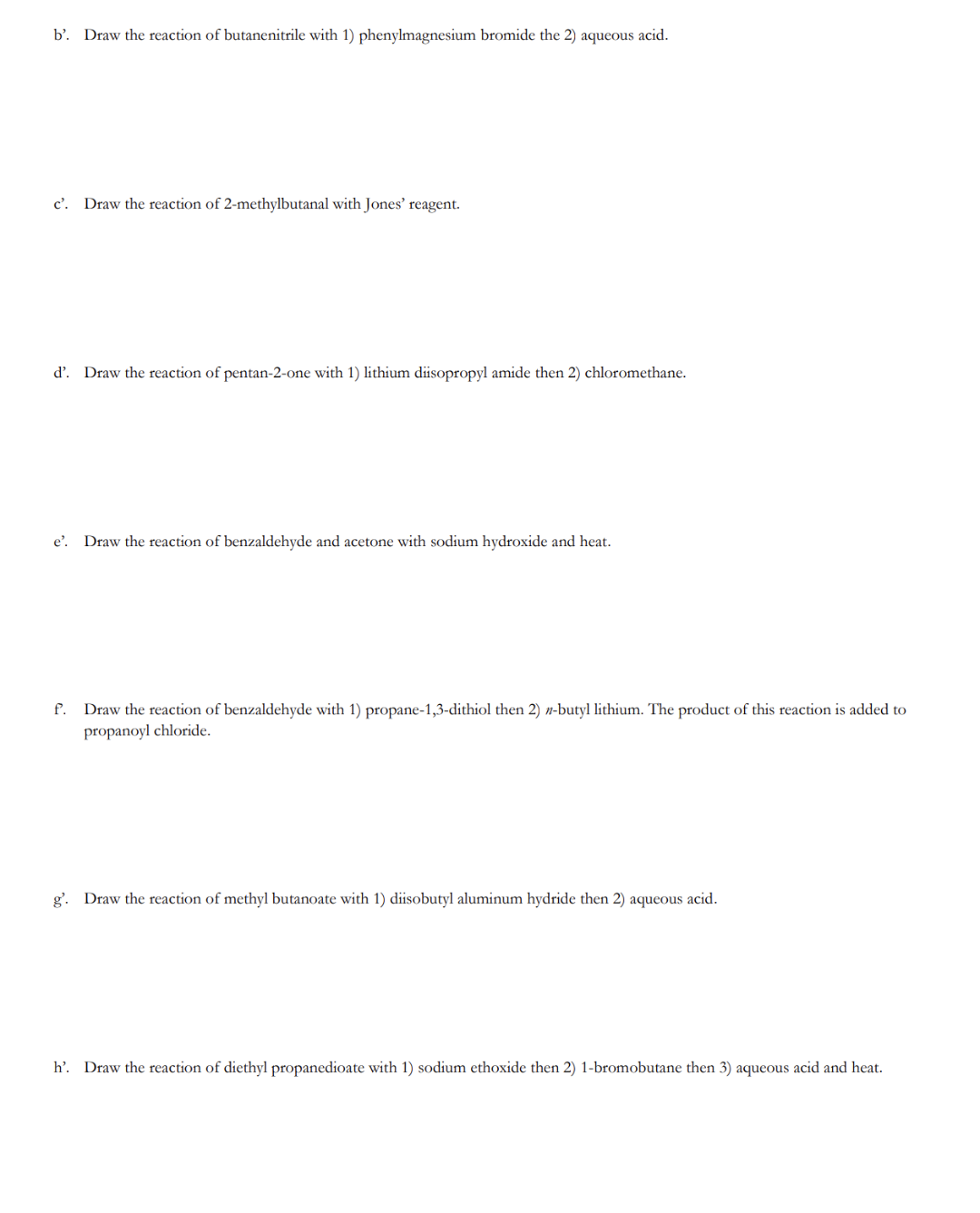 please draw each example clearly pleasee do not use | Chegg.com