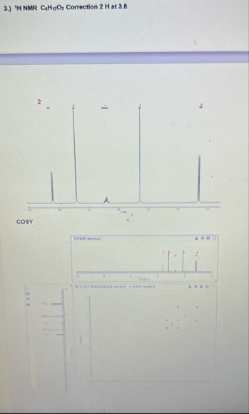 13C NMR Spectrum - ﻿C4H8O find the structurecosY | Chegg.com