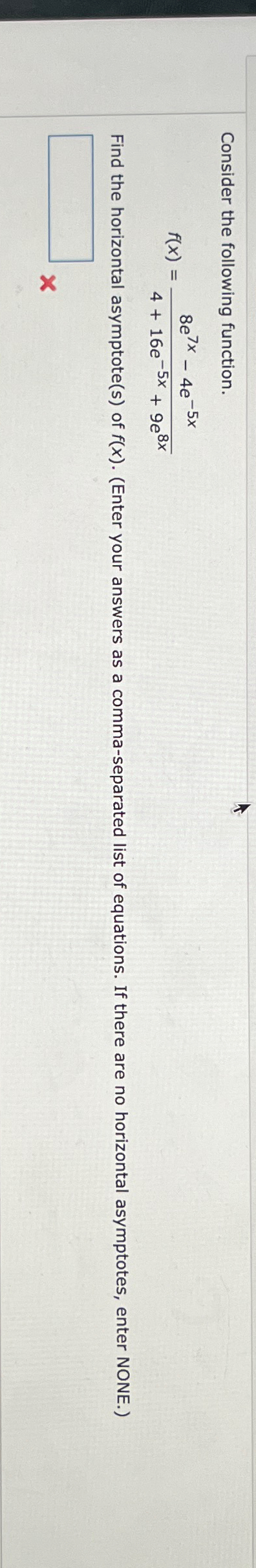 Solved Consider the following | Chegg.com