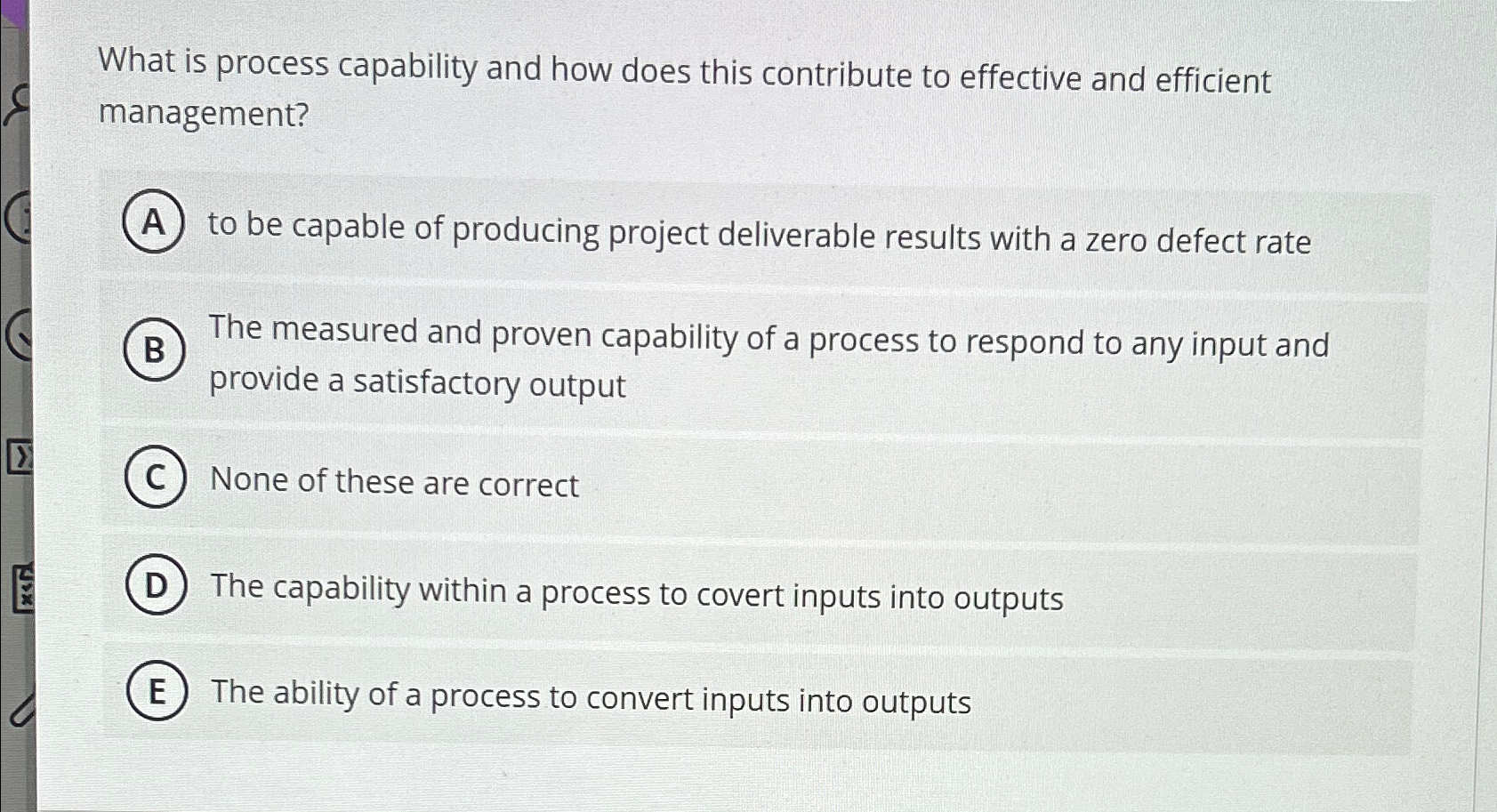 Solved What is process capability and how does this | Chegg.com