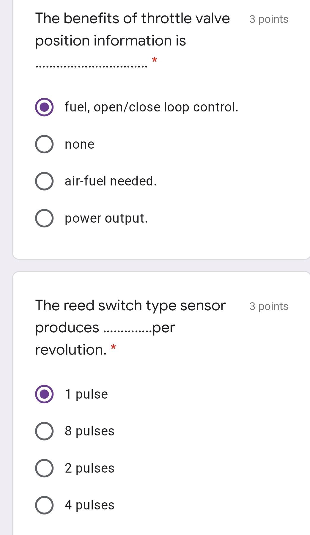Solved Q2/ Choose the correct answer 3 points The MRE sensor | Chegg.com