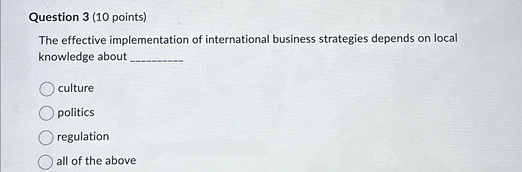 Solved Question 3 (10 ﻿points)The effective implementation | Chegg.com