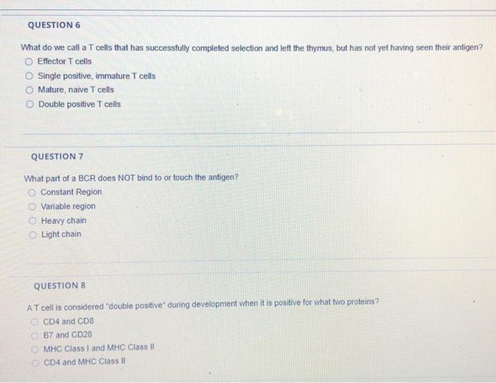 Solved Which of the following pathogens would trigger a Th2 | Chegg.com