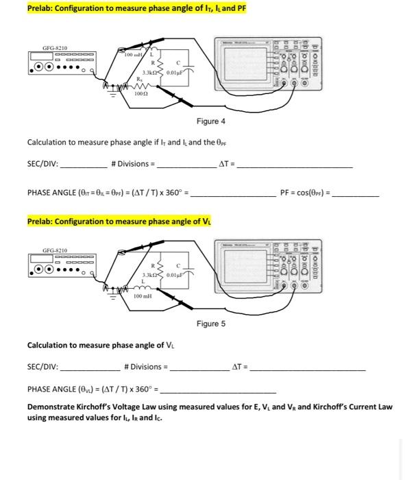 Solved Figure 11. Calculate all values under Prelab in Table | Chegg.com