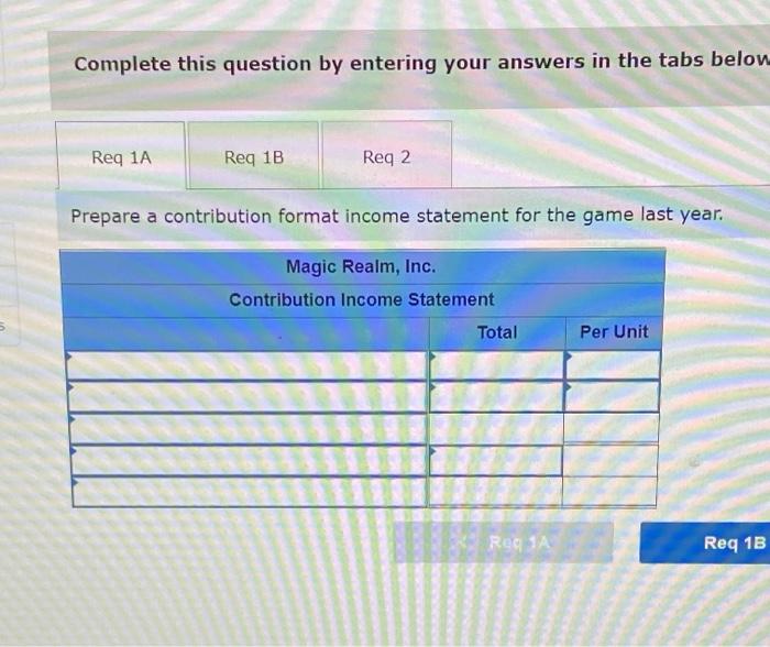 Solved Exercise 6-15 Operating Leverage (L06-1, LO6-8) Magic | Chegg.com