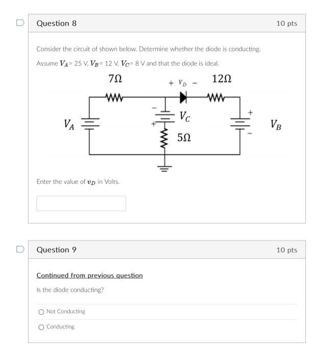Solved Consider the circuit of shown below. Determine | Chegg.com
