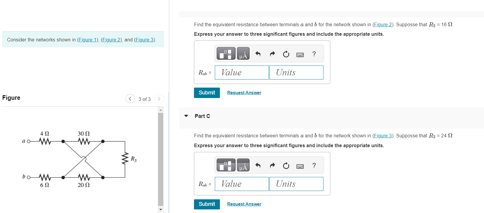 Solved Find the equivalent resistance between terminals a | Chegg.com
