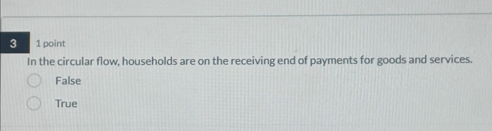 Solved 31 ﻿pointIn the circular flow, households are on the | Chegg.com