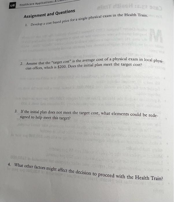 Solved Assignment and Questions 1. Develop a cost-based | Chegg.com