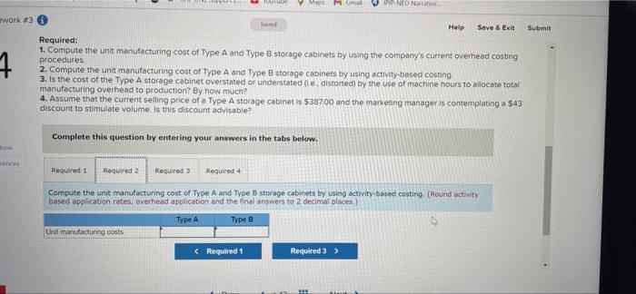 Solved ework #3 Saved Help Save & Exit Submit Problem 5-49 | Chegg.com