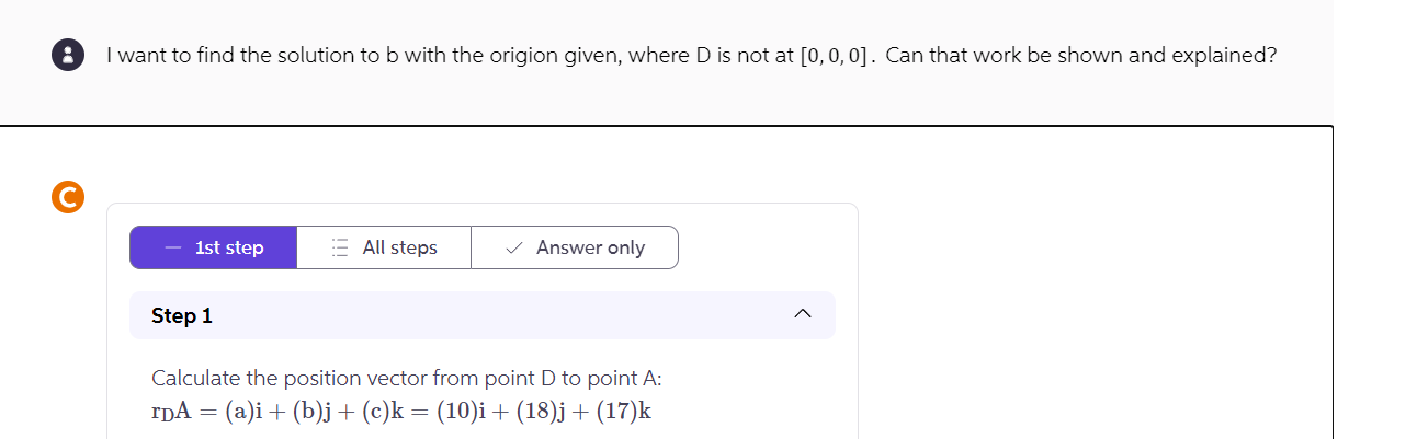 Solved I wanted help to find the solution to b with the | Chegg.com
