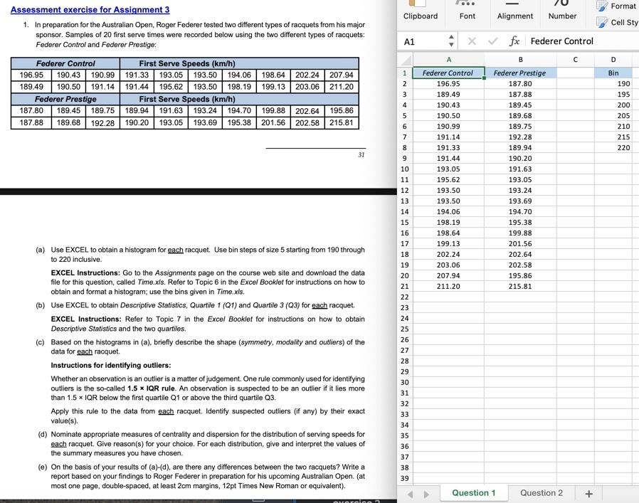 Solved Format Clipboard Font Alignment Number Cell Sty A1 IX | Chegg.com