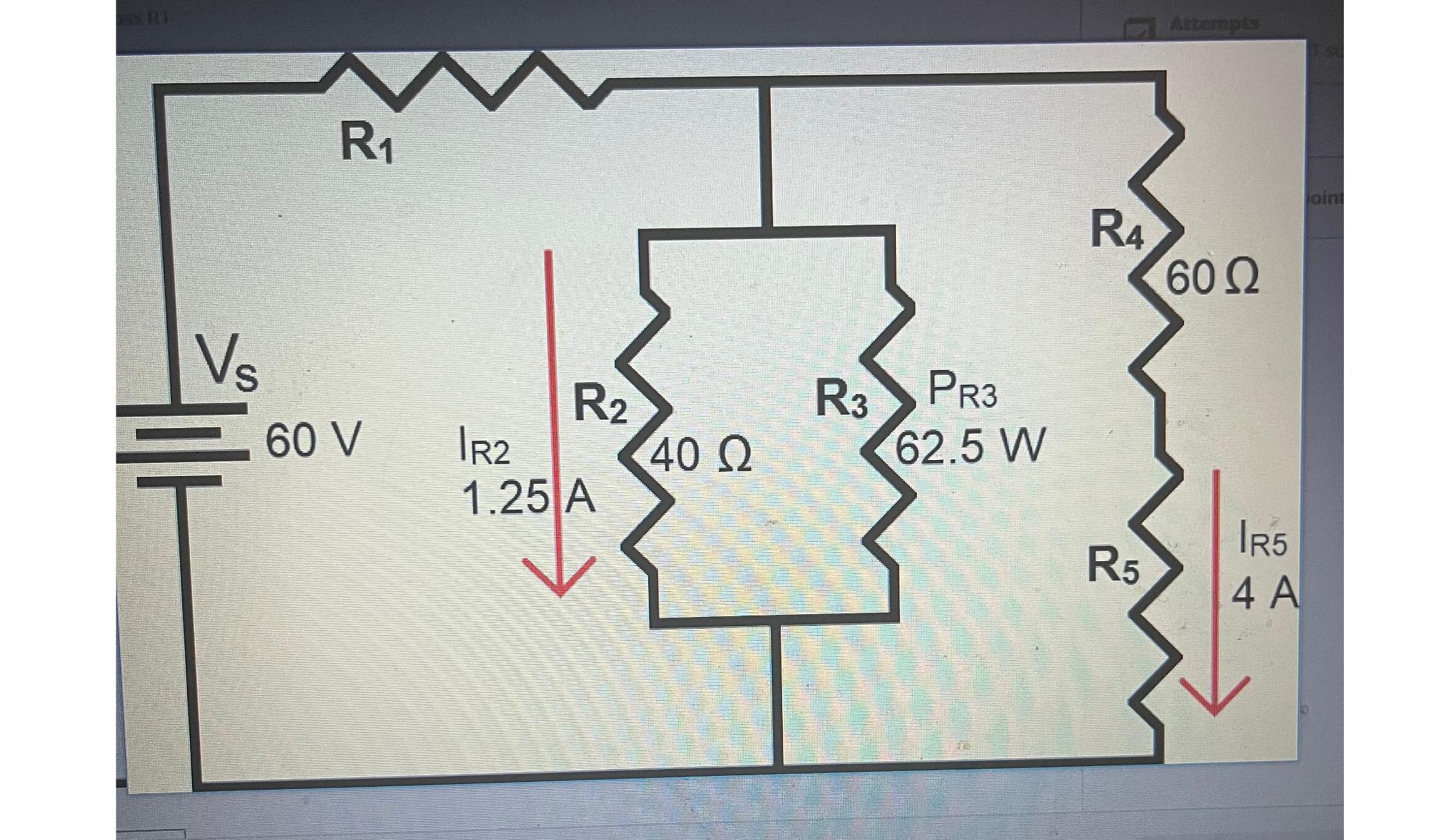 Solved Calculate the voltage drop across R1 ﻿in volts | Chegg.com