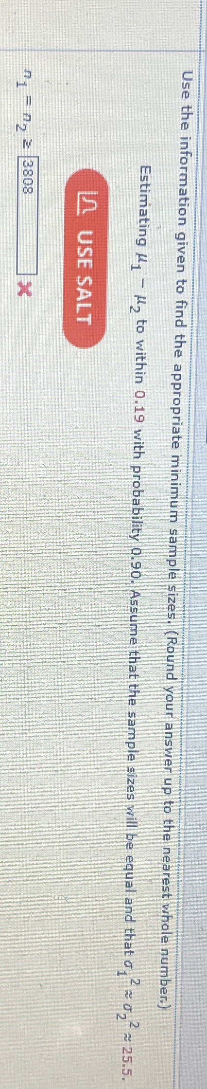 Solved Use the information given to find the appropriate | Chegg.com