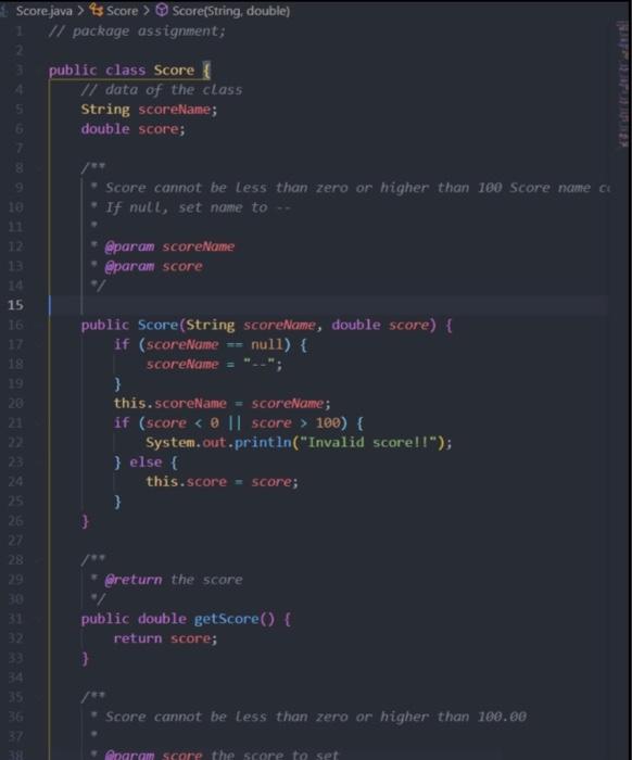 Solved Java Programming language Using information from the | Chegg.com