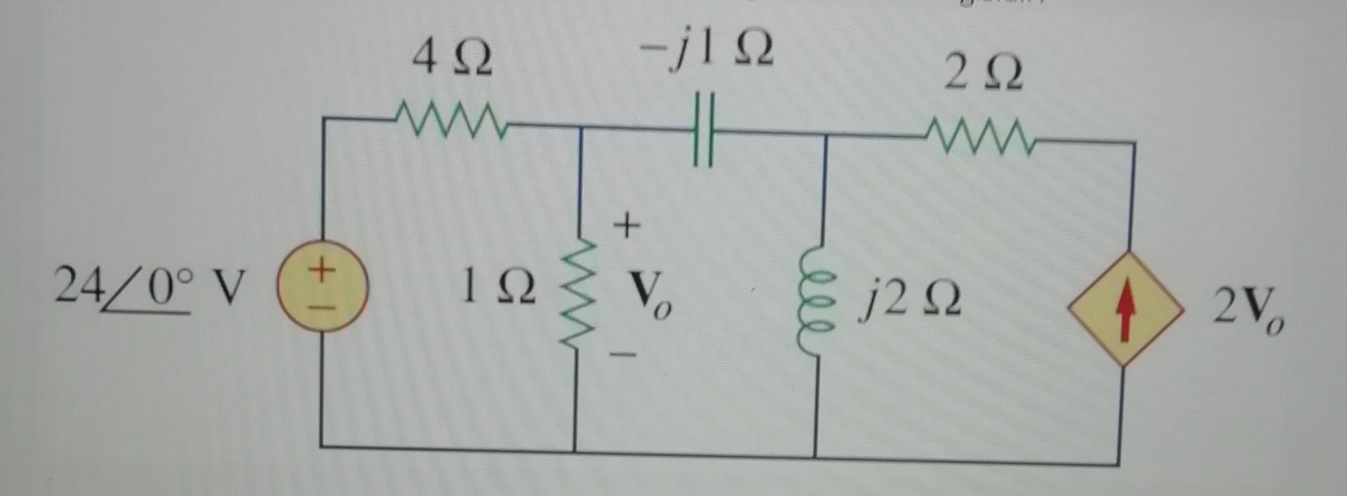 Solved What is the apparent power of the dependent source in | Chegg.com