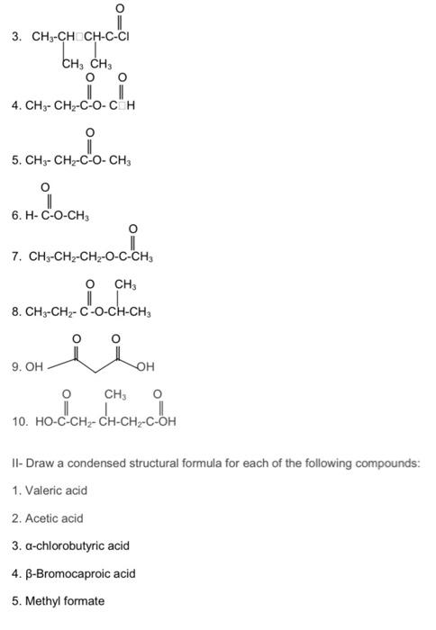 Solved 1: Assign an IUPAC name to each of the following | Chegg.com