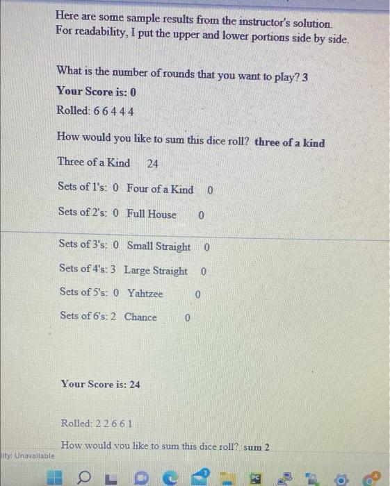 Solved Assignment Description This program will simulate | Chegg.com