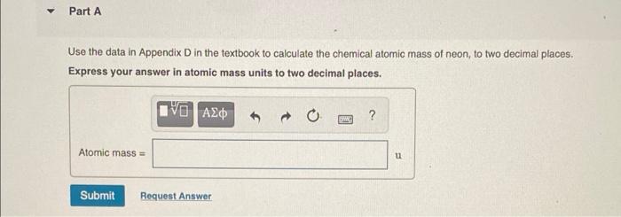 Part A Use the data in Appendix D in the textbook to | Chegg.com