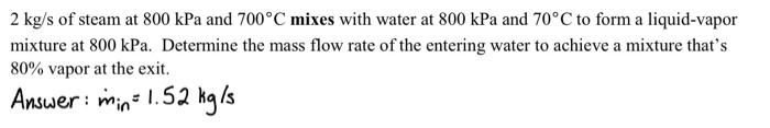 Solved This is a thermodynamics question. Please solve and | Chegg.com