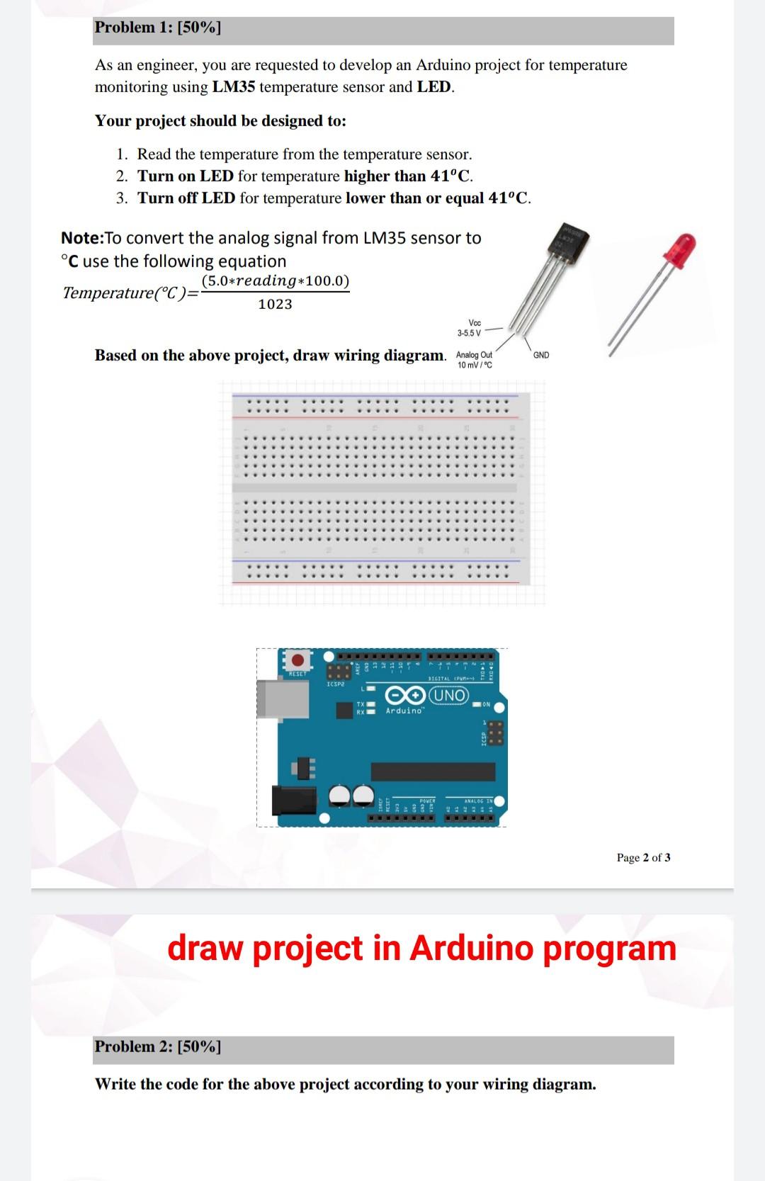 Solved Problem 1: [50%] As an engineer, you are requested to | Chegg.com